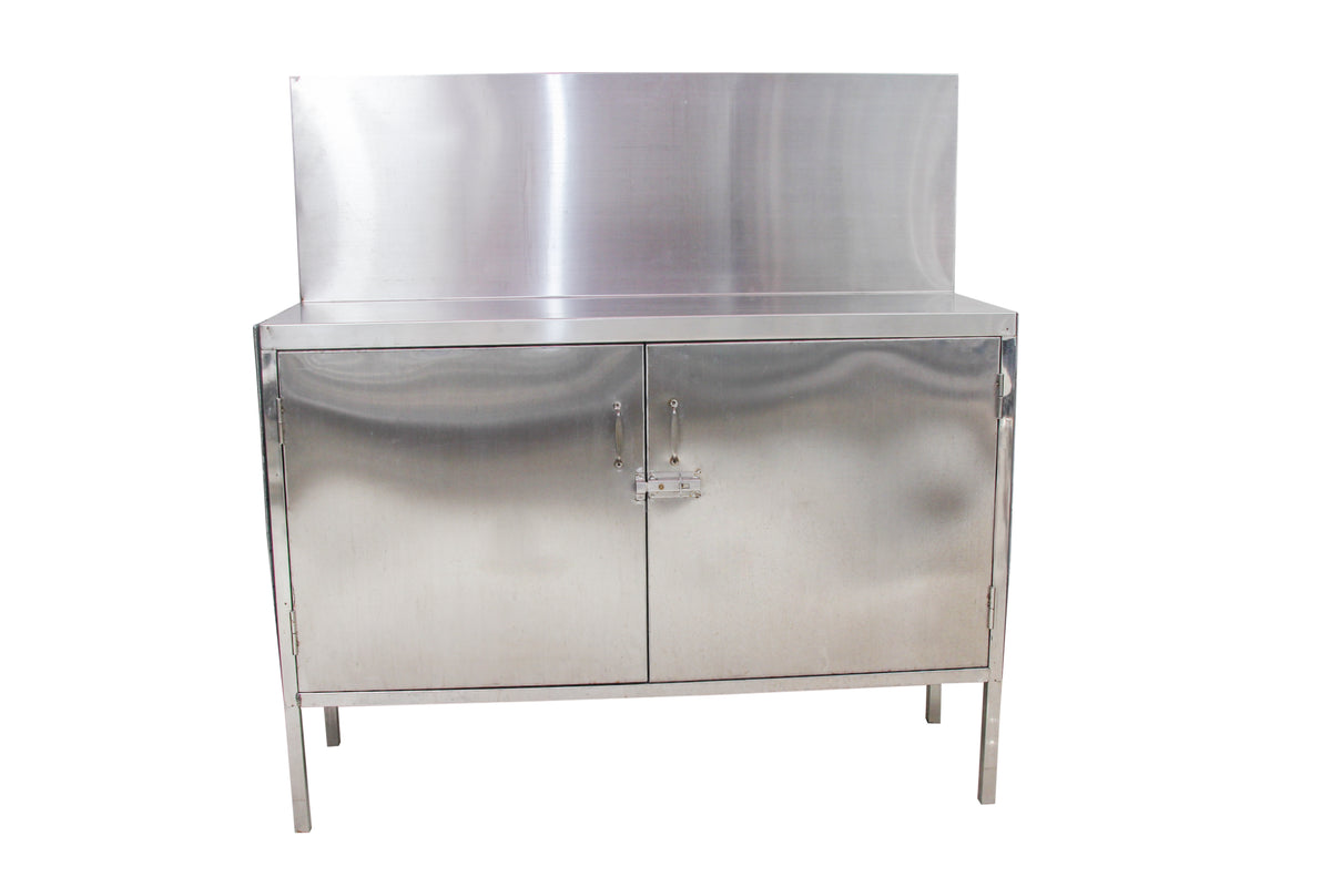 Stainless Steel Kitchen Cutting Table with Cupboard | LMC Sri Lanka