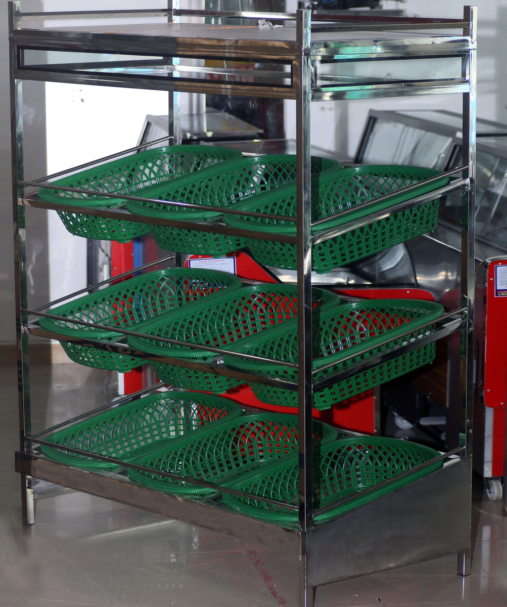Stainless Steel Vegetable & Fruit Display/Storage Rack | LMC Sri Lanka